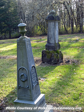 Montgomery Cemetery ~ just Southwest of Pedee, Oregon ~ Photographs and ...